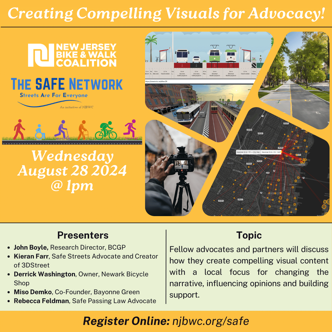 Streets Are For Everyone Network - New Jersey Bike & Walk Coalition